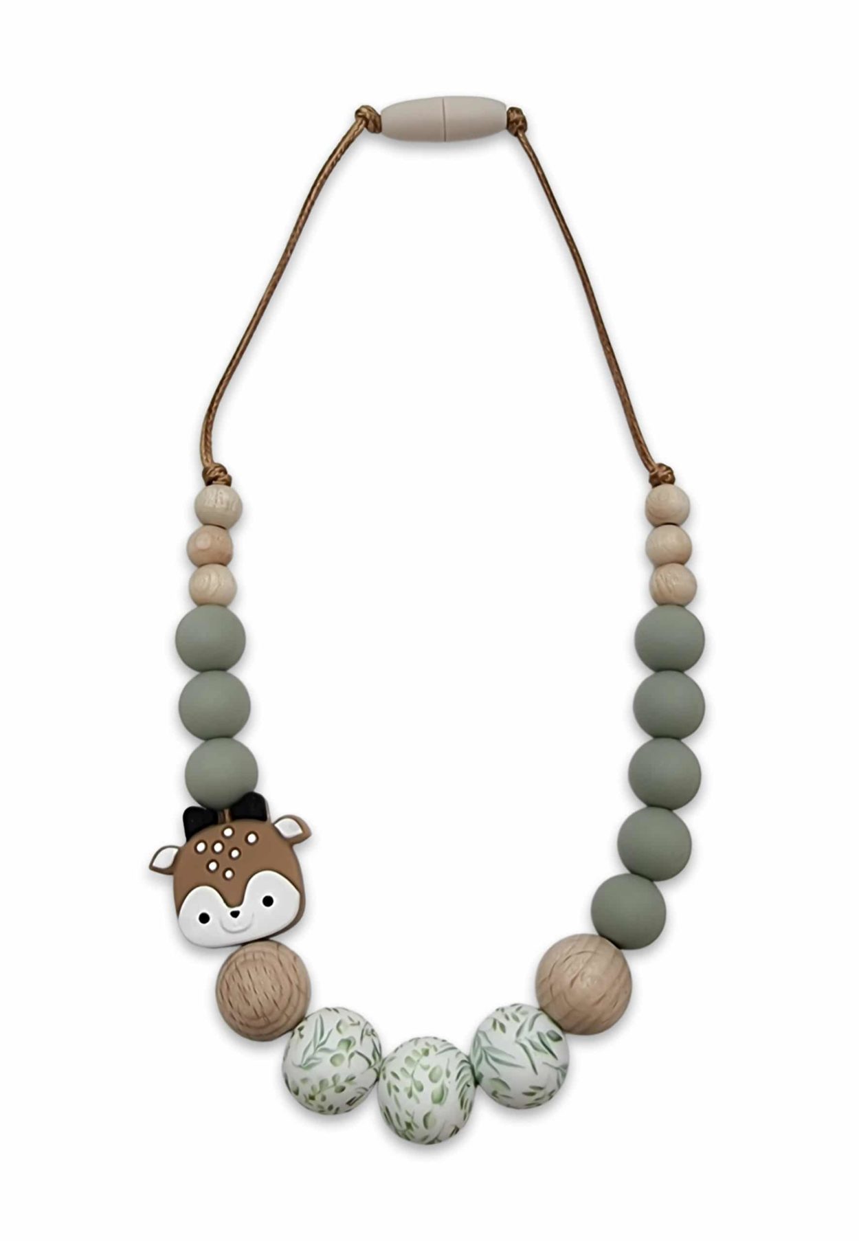Collier non toxique pour enfant en silicone » Câlin Bohème